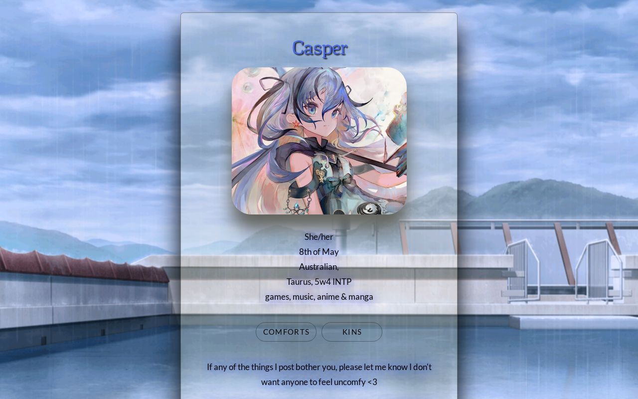 Casper's Card